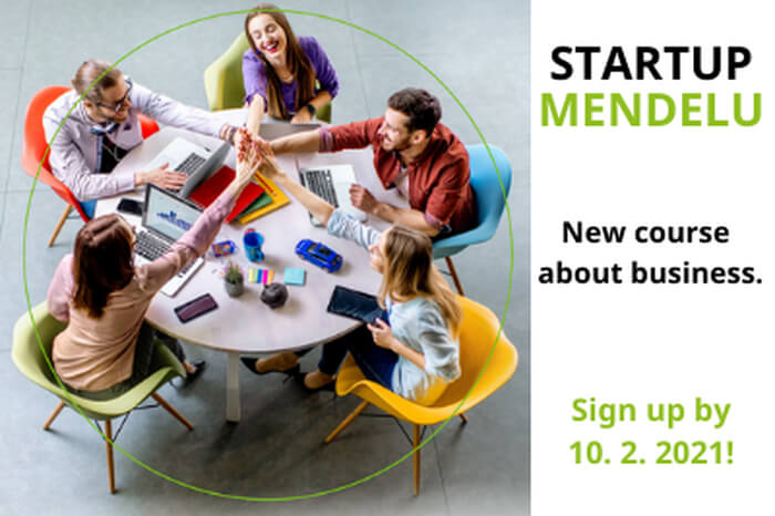 Optional course STARTUP MENDELU - Fakulta regionálního rozvoje a ...